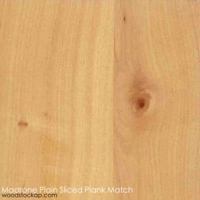 Madrone Plain Sliced Plank Match - Woodstock Architectural Products